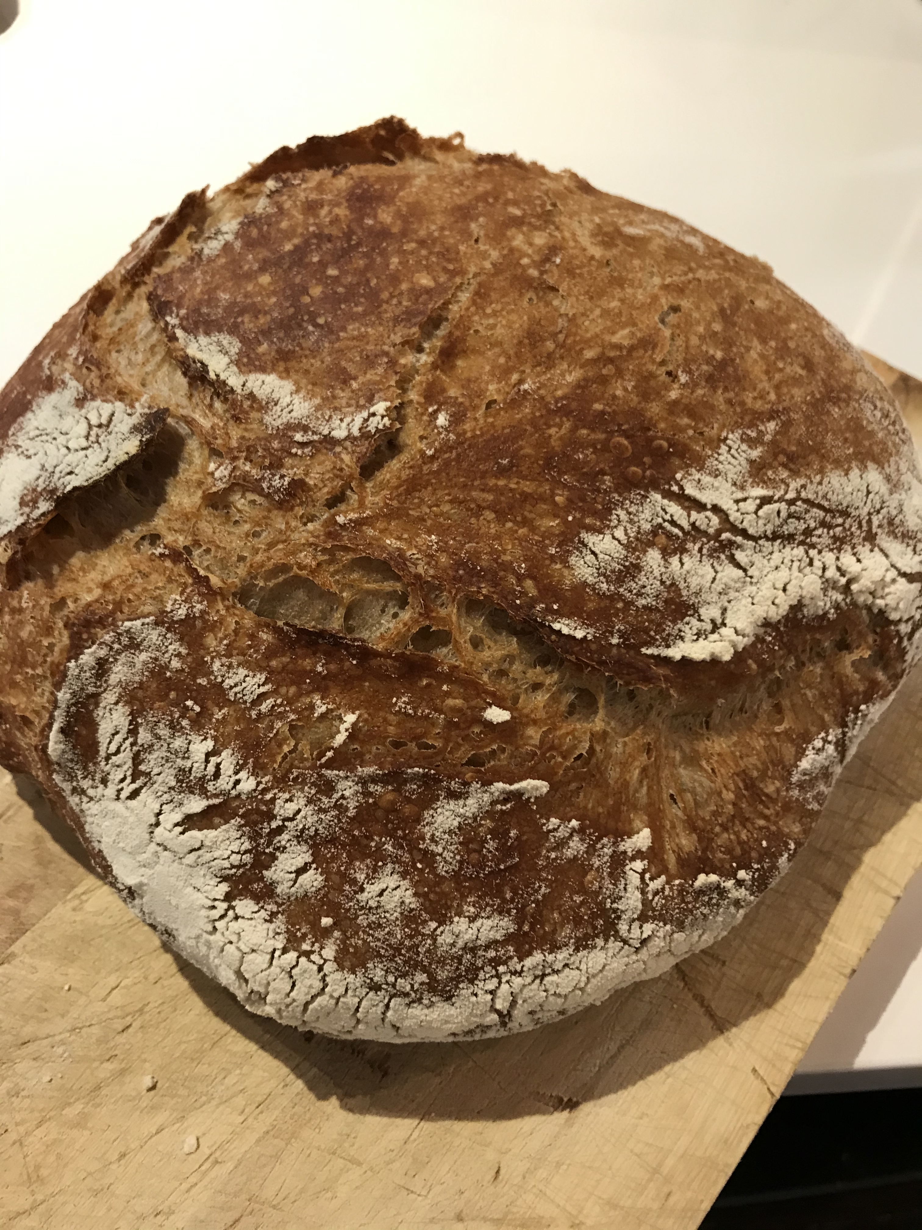 “No-Knead” Peasant Bread | Dinner at Our Place