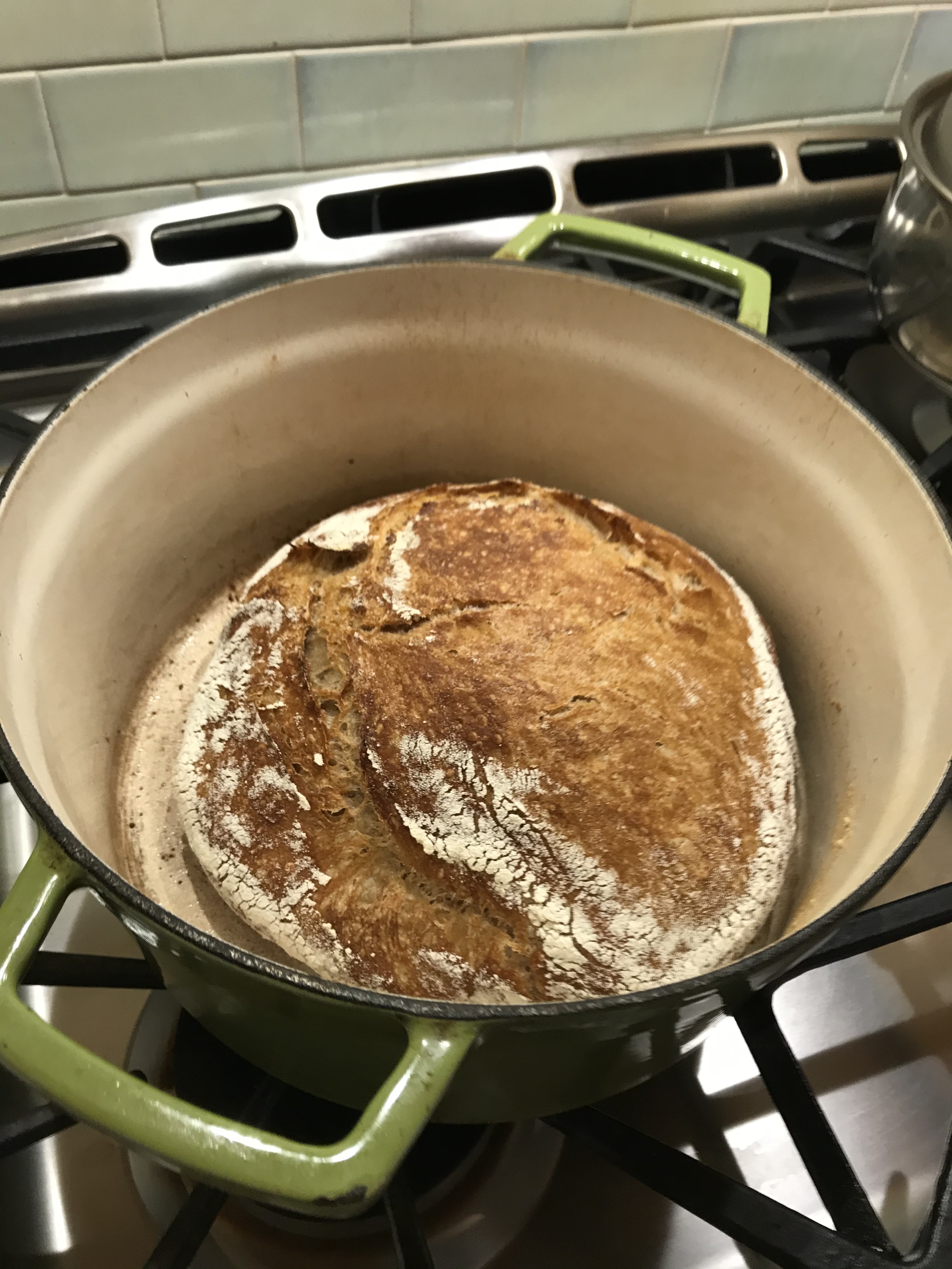 “No-Knead” Peasant Bread | Dinner at Our Place
